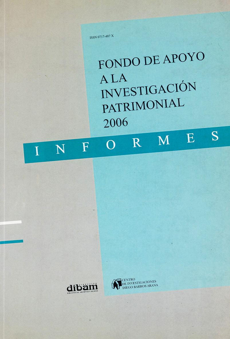 Informe Final FAIP 2006 | Subdirección de Investigación